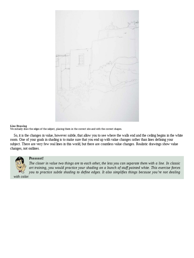 Mastering Shading Techniques in Drawing | PDF | Drawing | Pencil