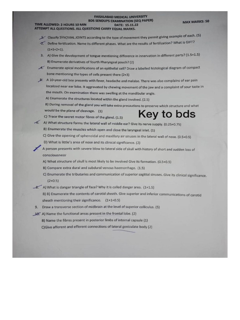 Anatomy Sendup 2022 | PDF