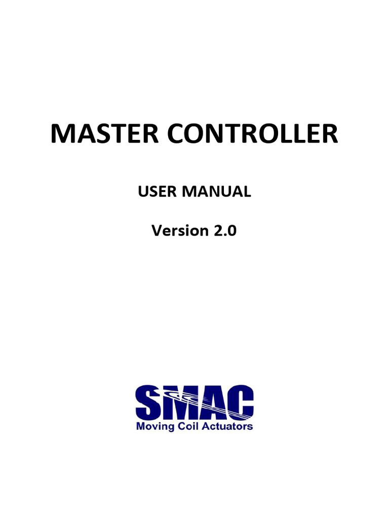 MC - Usermanual Version 2.0 | PDF | Programmable Logic Controller | Parameter (Computer Programming)
