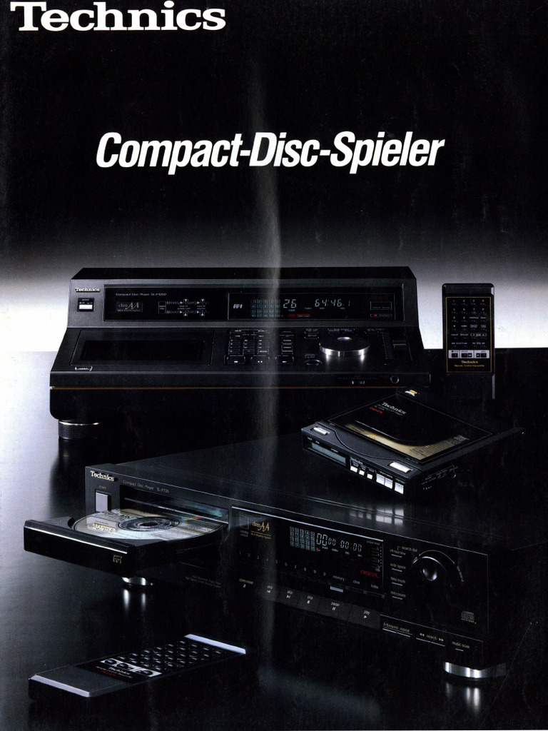 Technics 1997 CD-Spieler | PDF