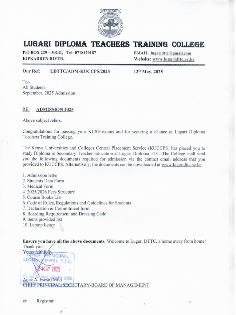 Introduction Letter | PDF