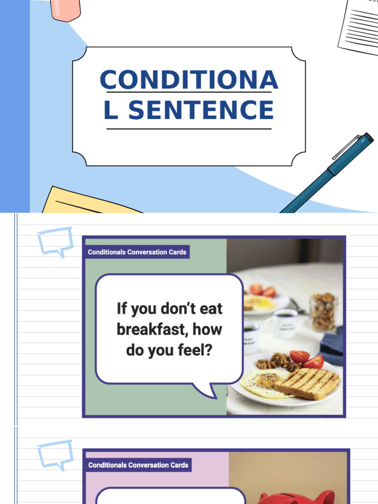 Conditional Sentence | PDF