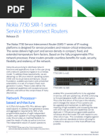 Nokia 7250 IXR e Series Interconnect Routers Data Sheet EN | PDF ...