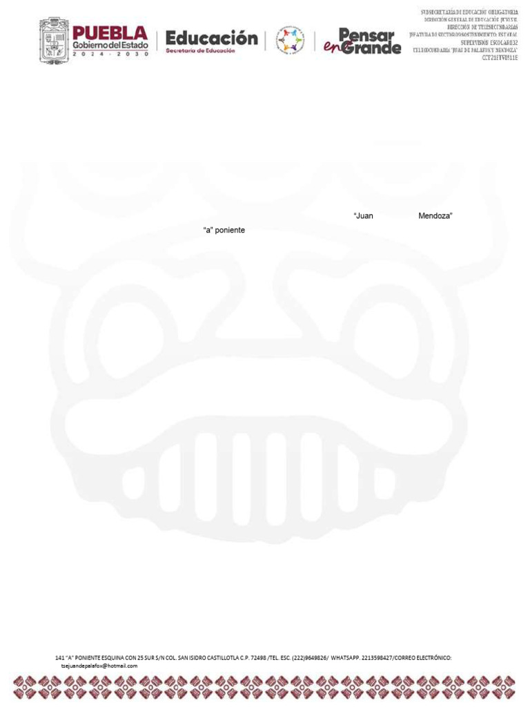 Formatos CCT | PDF | Escuelas | Maestros