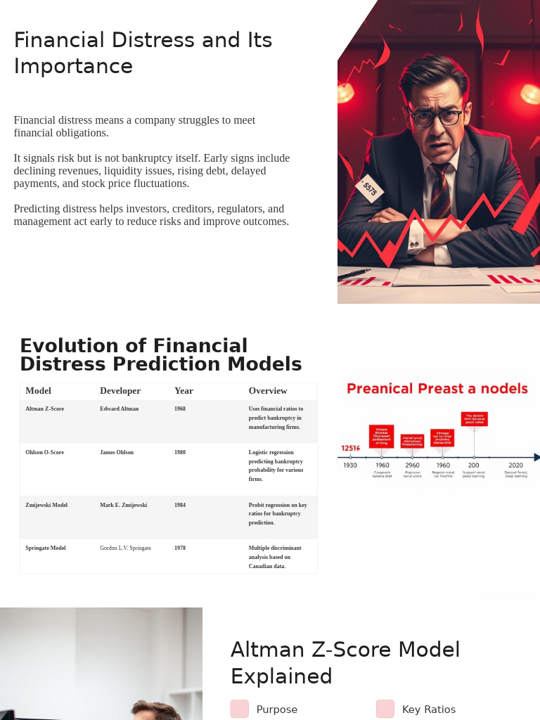 Understanding Financial Distress and Its Importance | PDF | Bankruptcy ...
