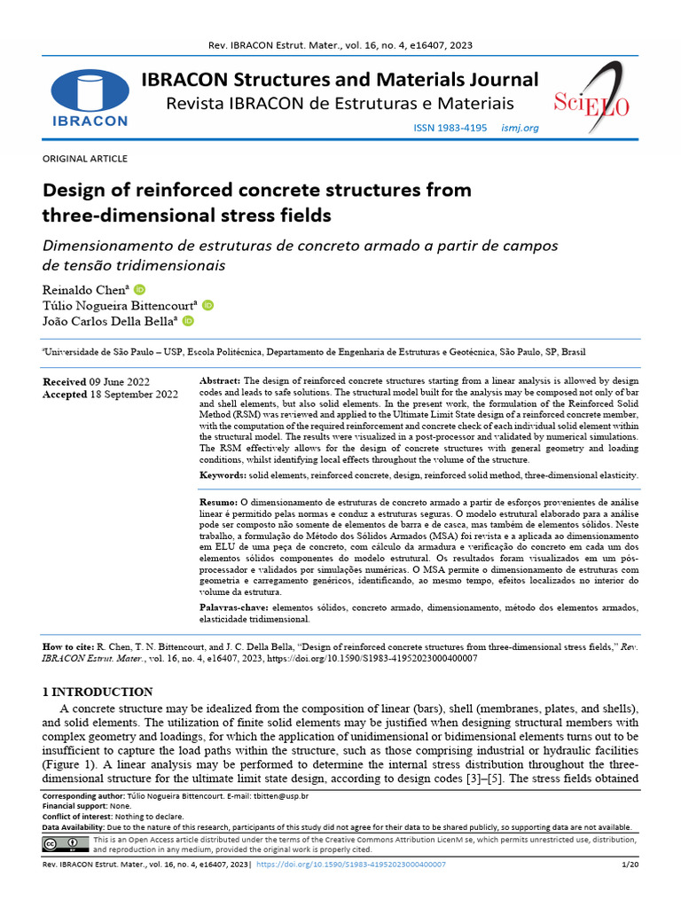 RSM for Reinforced Concrete Design | PDF | Strength Of Materials ...