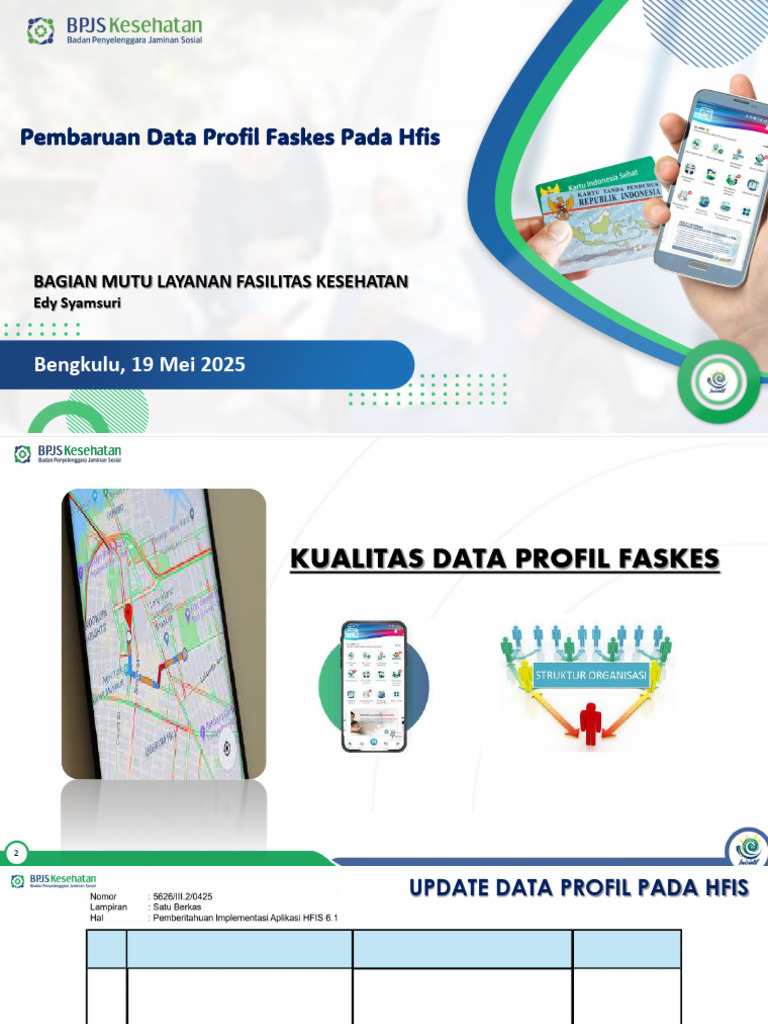 Update Data Hfis Materi 19 Mei | PDF