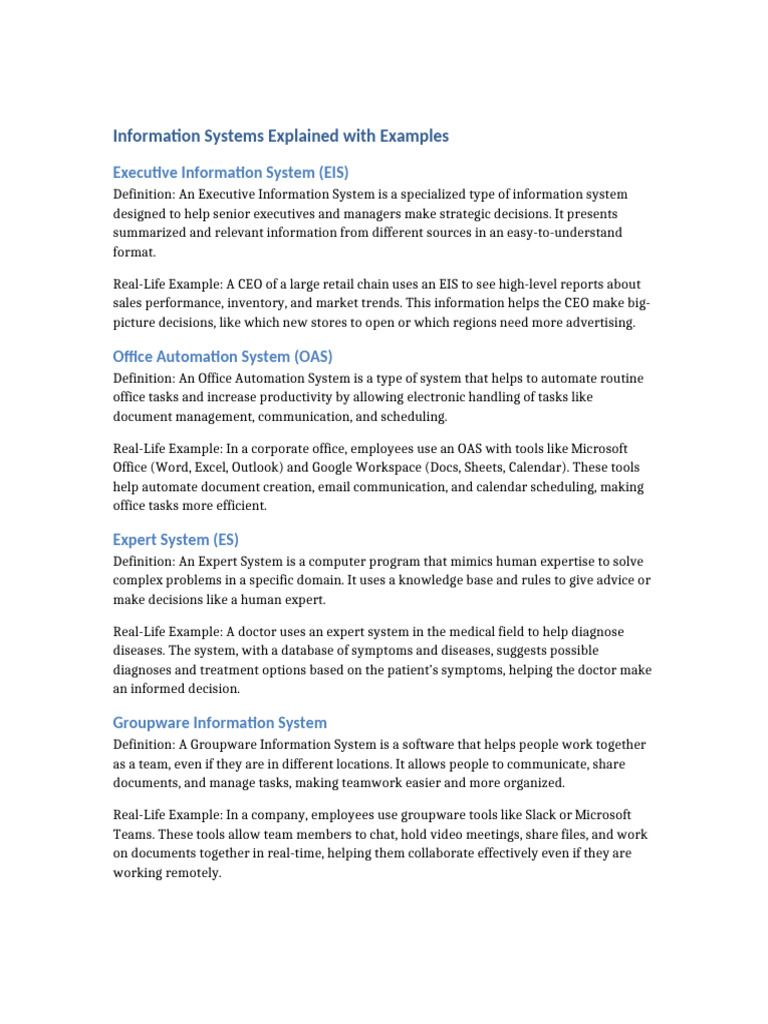 Information_Systems_Examples_with_Groupware | PDF