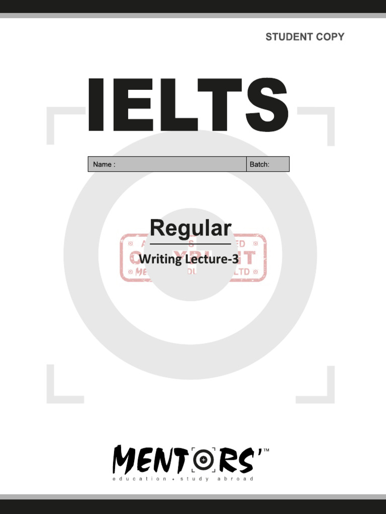 Writing Lecture 3 2020-Prt | PDF