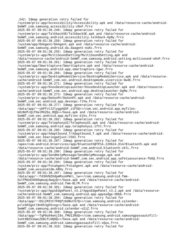 Lom Log | PDF | Android (Robot) | Proprietary Software