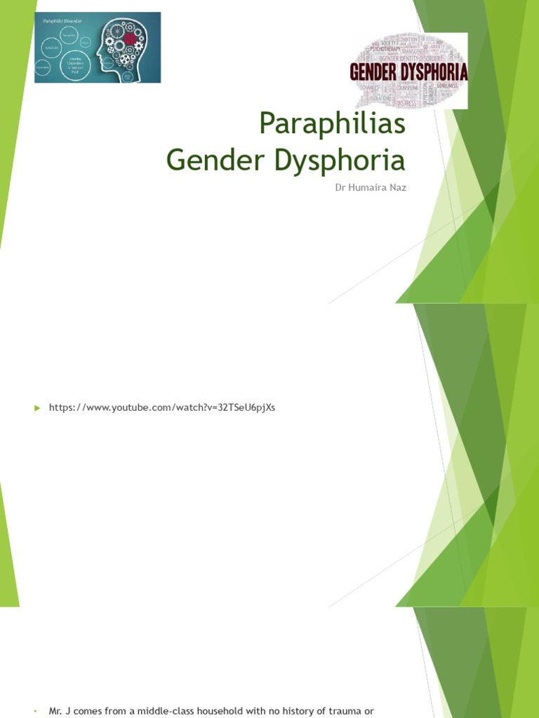 Understanding Paraphilias and Gender Dysphoria | PDF | Sexual Fetishism ...