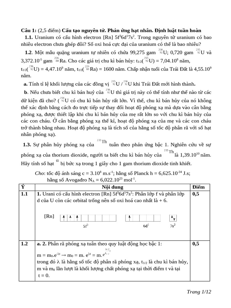 HDC Hóa Học 10 | PDF