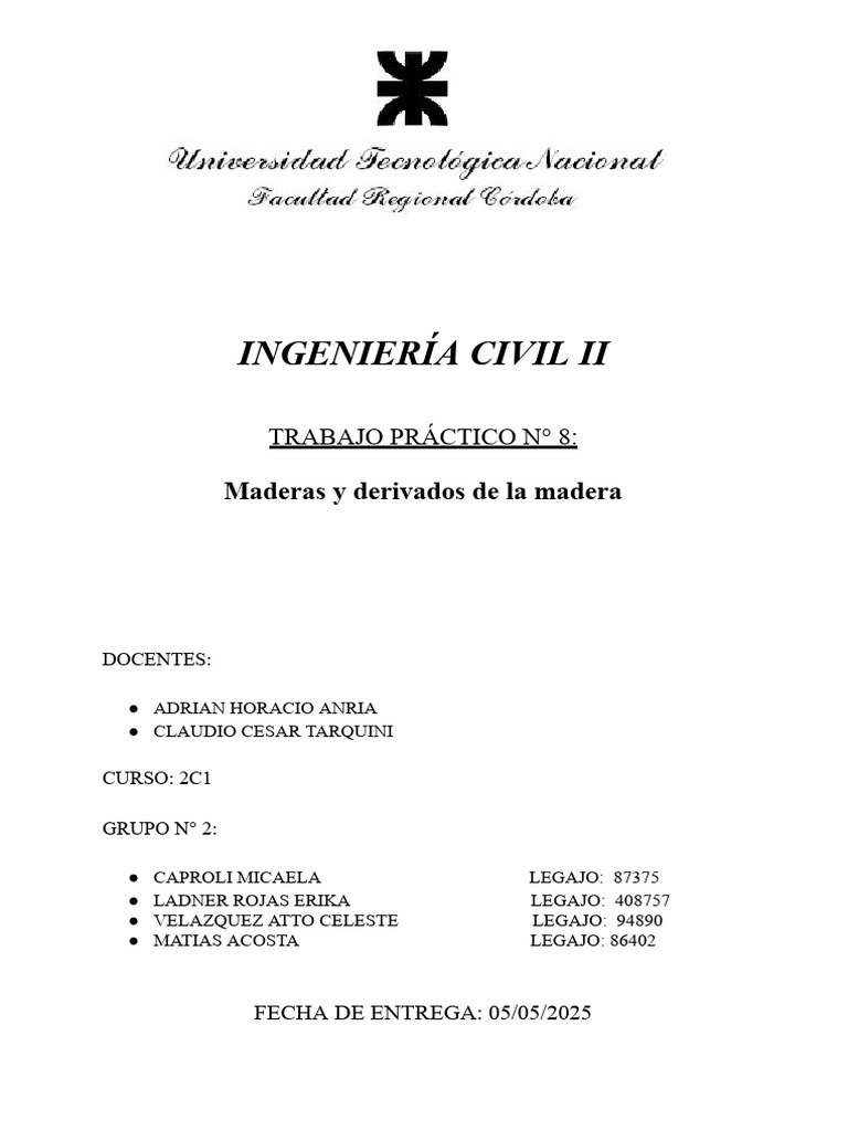 TP #8 - Grupo 2 | PDF