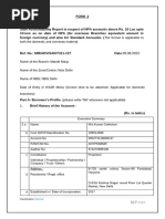 Form APR | PDF | Reserve Bank Of India | Joint Venture
