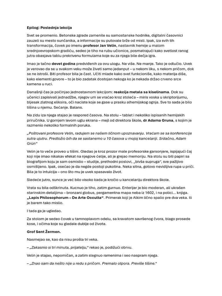 Prica o alkimu kraj | PDF