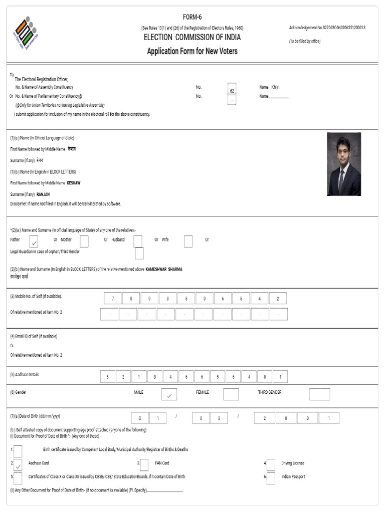 Form6 S27062O6N0206251200013 PDF | PDF
