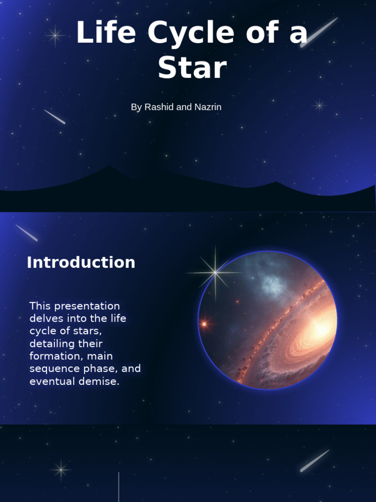 Life Cycle of A Star | PDF | Stars | Star Formation