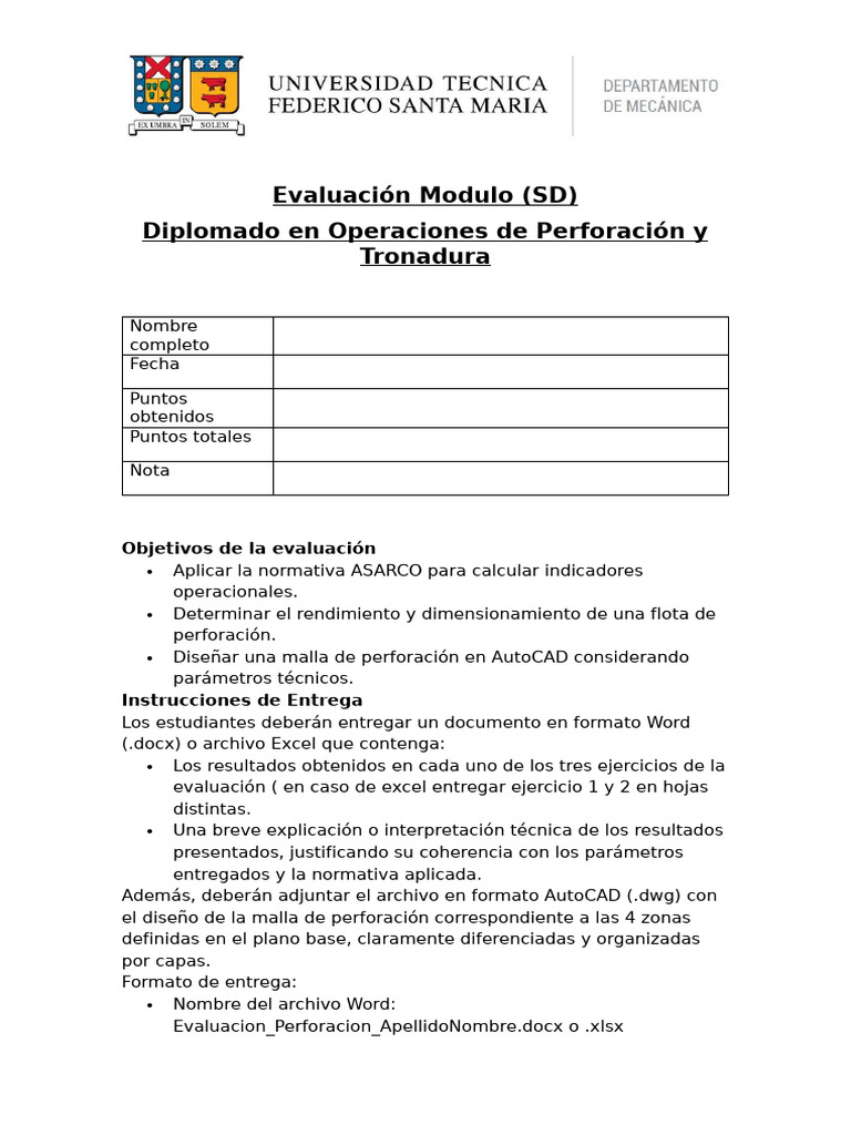 Evaluación Modulo (SD) | PDF