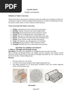 Timber Conversion | PDF