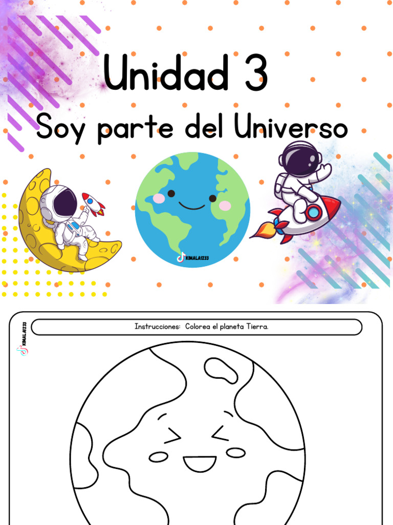 Párvulos 1 Hojas de Trabajo Unidad 3 | PDF | Ciencias fisicas ...