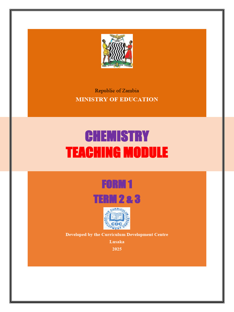 Chemistry Term 2 and 3 Module | PDF | Mixture | Learning