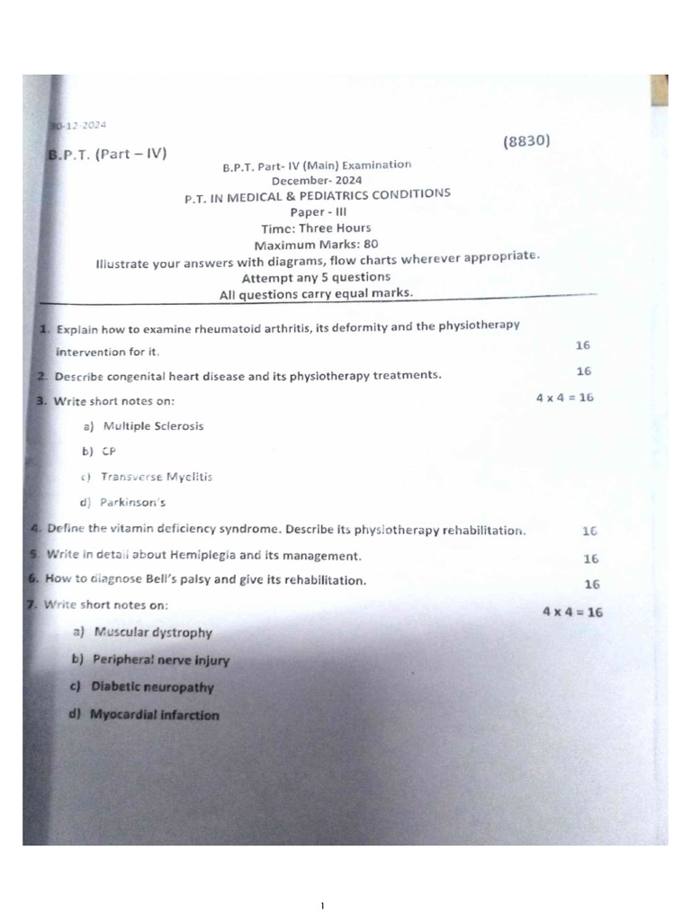 Medicine and Pediatrics Part 4 | PDF