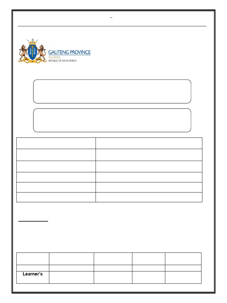 Grade 6 English June Test 2024 | PDF | Verb | Subject (Grammar)