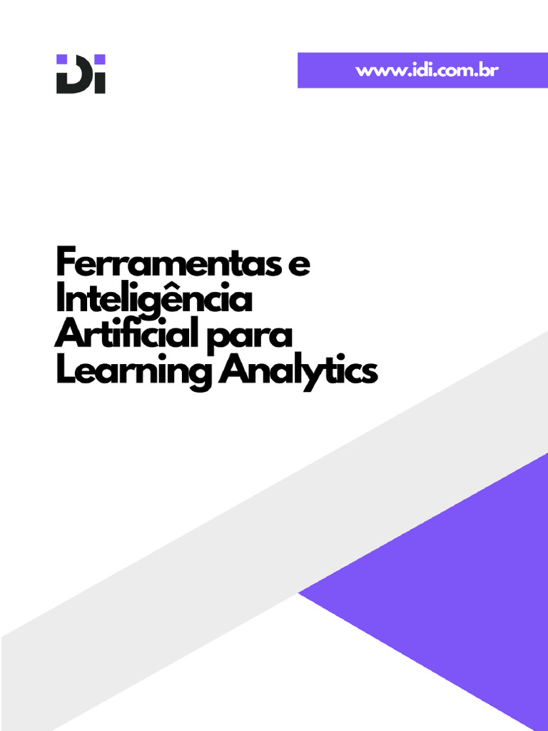 Ferramentas de Inteligência Artificial Para o Learning Analytics | PDF | Aprendizado | Dados