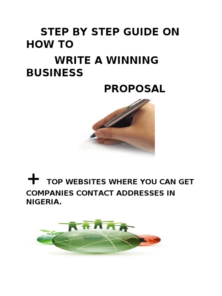 Step by Step Guide On Business Proposal Writing | PDF | Confidentiality ...