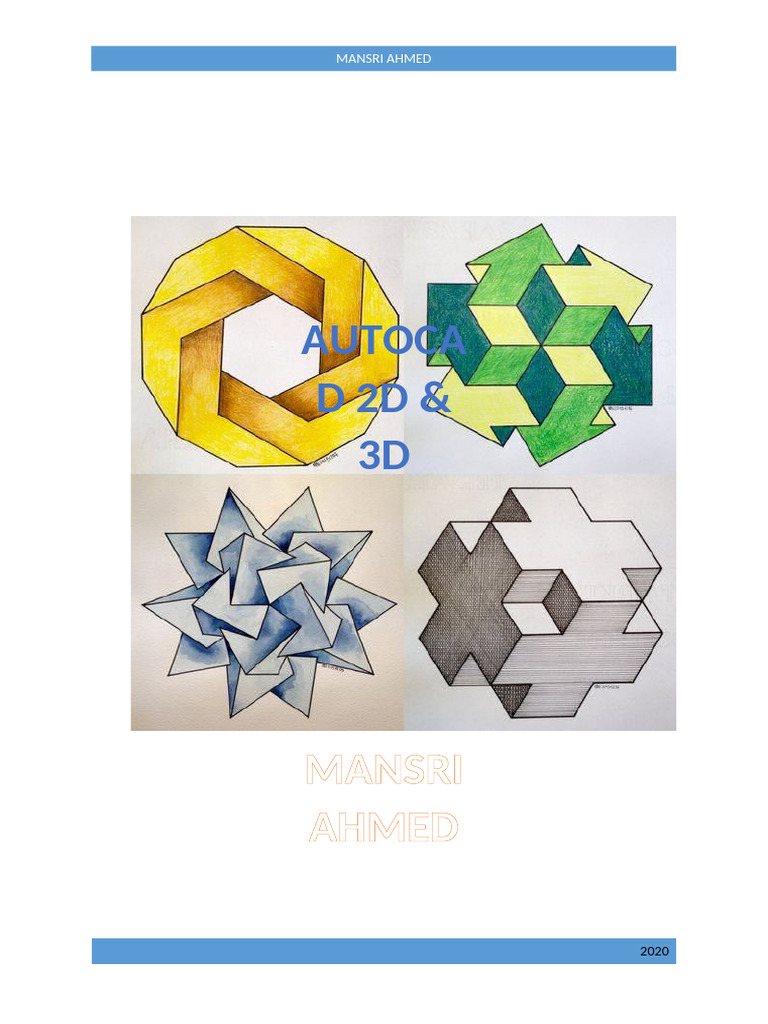 Cour Et Exercices Autocad | PDF | Computer Aided Design | Graphics Software