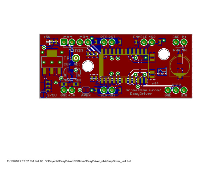 EasyDriver V44 Board | PDF
