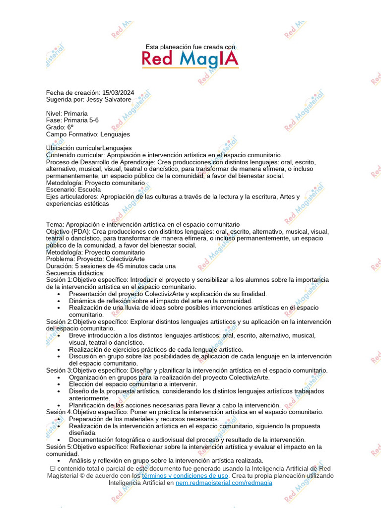 Red MagIA - Crea producciones con distintos lenguajes_ oral, escrito ...