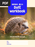 DofE Volunteering Assessor Guidance | PDF | Emergency | Volunteering