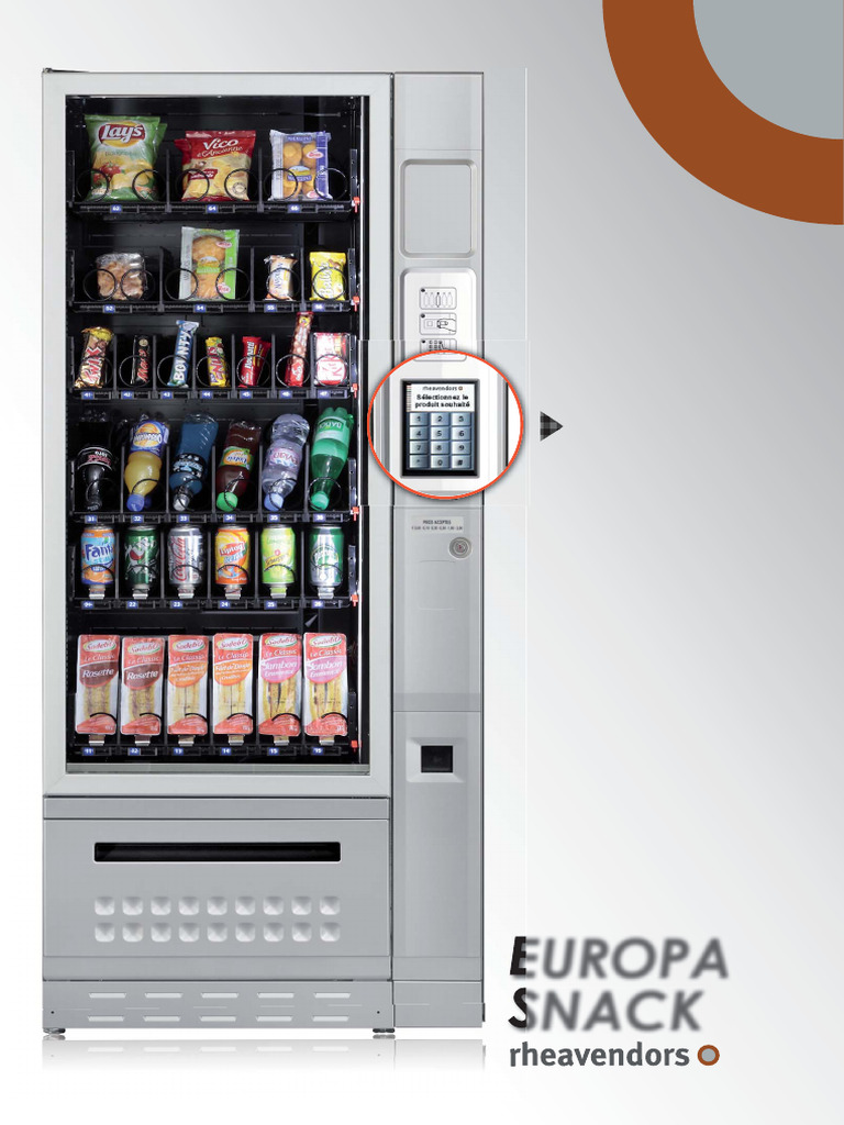 Distributeur EUROPA SNACK Multimédia | PDF