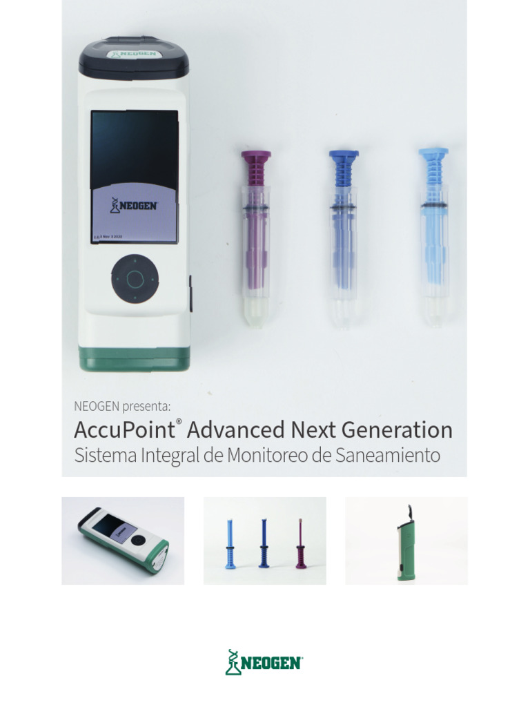 1 AccuPoint - Advanced - NG - SC | PDF | Software | Saneamiento