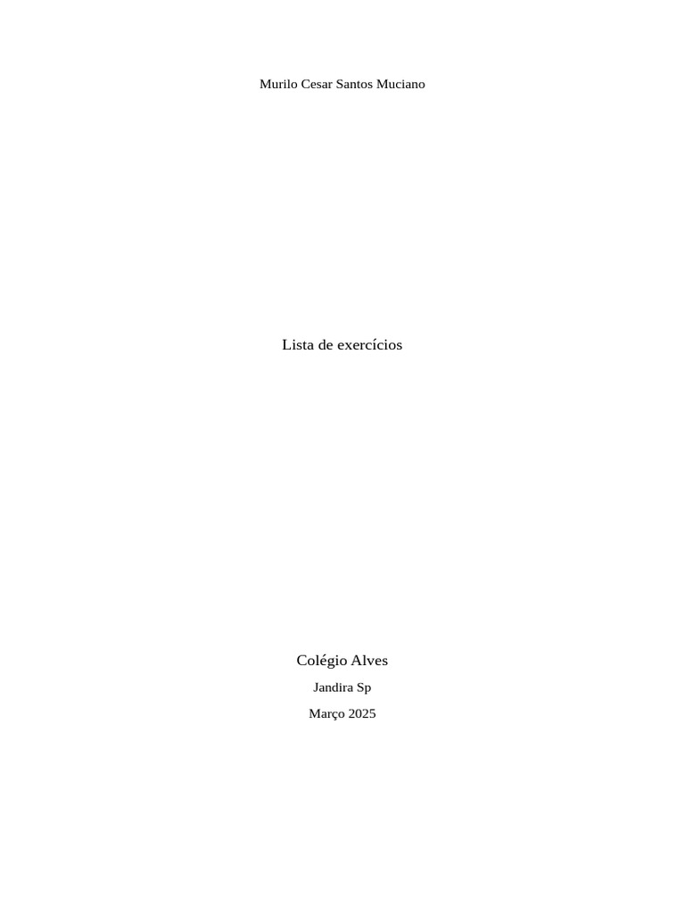 Trab de Matematica e Modelo | PDF