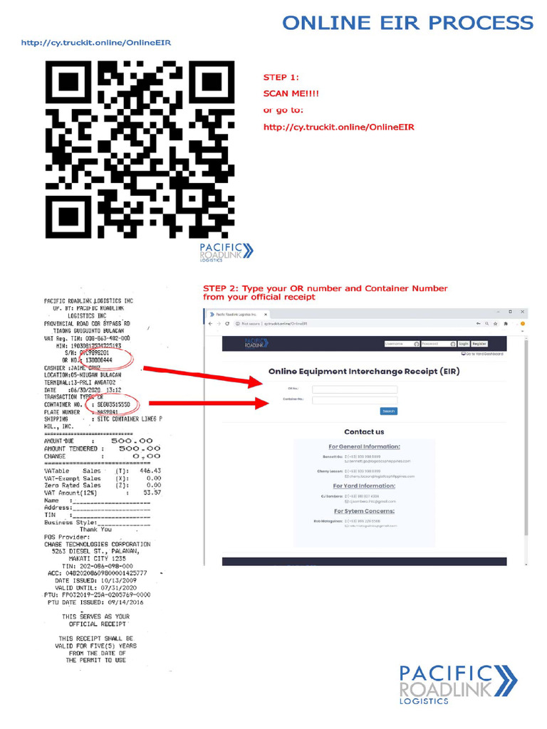 Online Eir Process | PDF