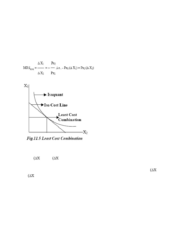 Lec09 Expansion Path, Ridgeline and Least Cost Combination of Inputs ...