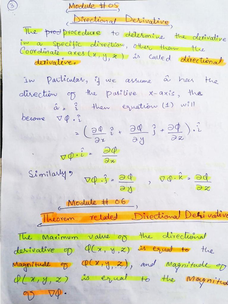 Directional Derivatives Explained | PDF