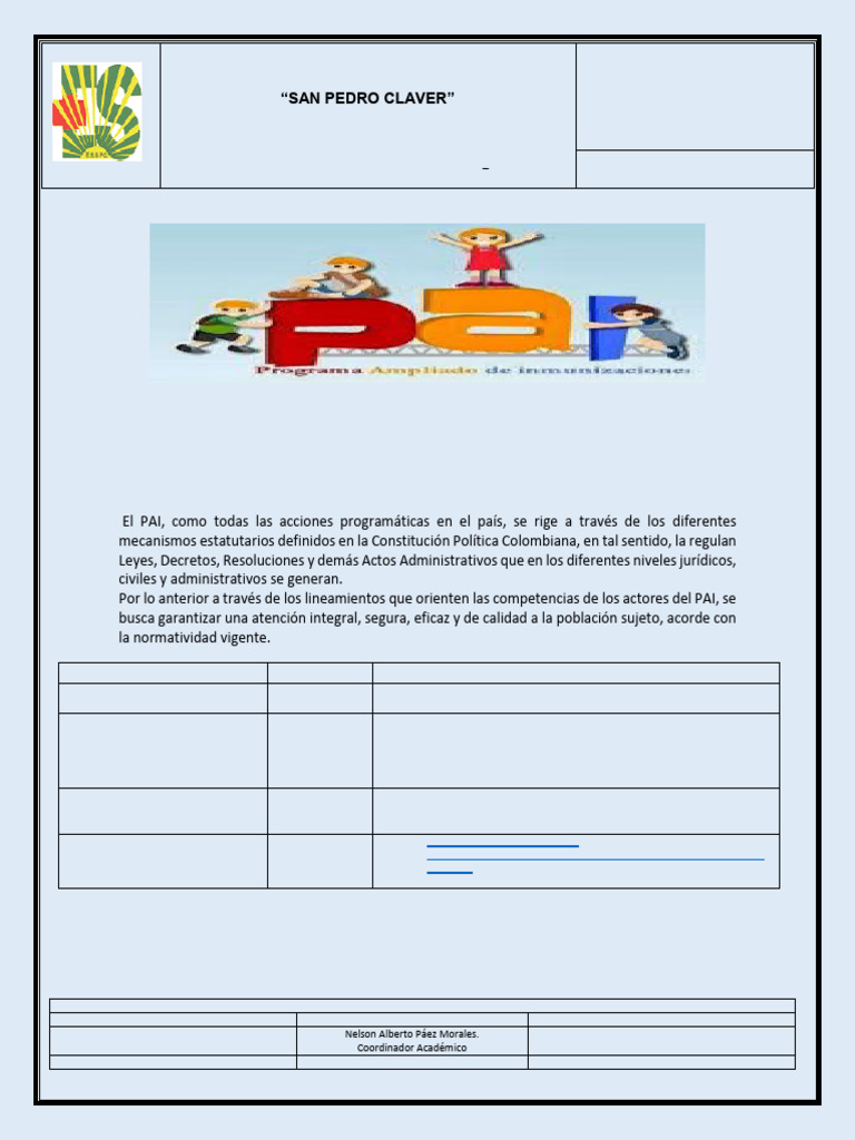 Guia de Aprendizaje Pai2 | PDF | Enfermería | Colombia