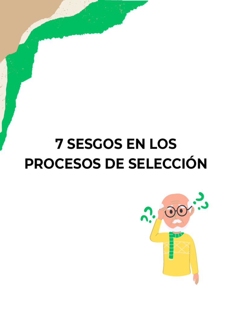 7 Sesos en Los Procesos de Selecci N 1748885708 | PDF | Parcialidad | Psicología Social