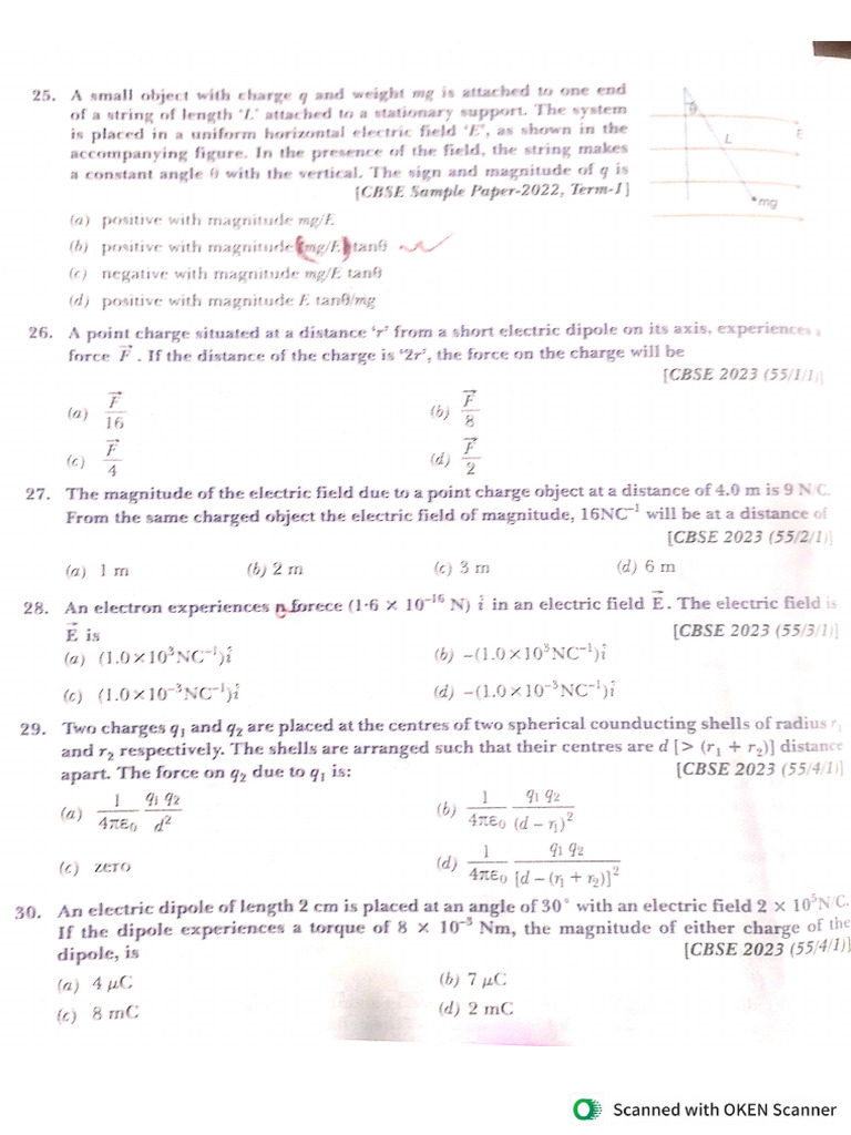 Electrostatics 5 | PDF