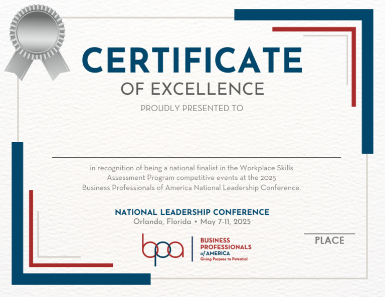 2025 NLC Certificate of Excellence | PDF
