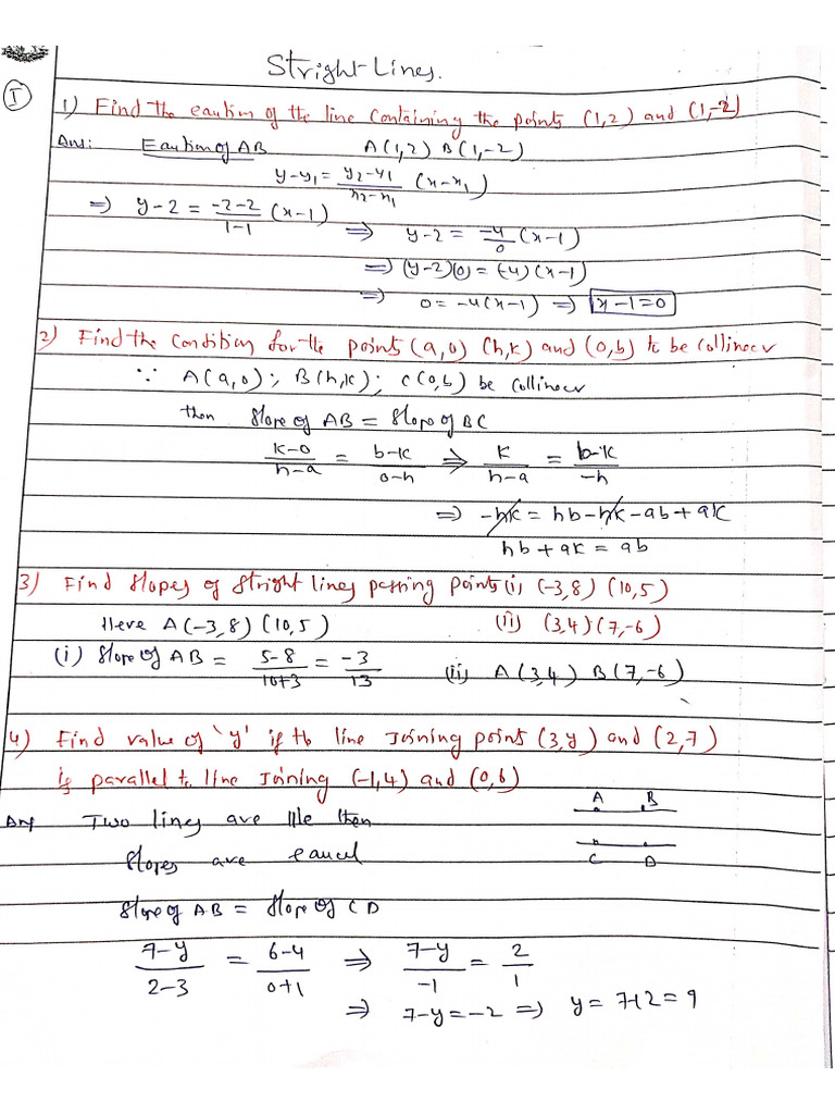 Maths 1B VSQ Questions and Solutions | PDF