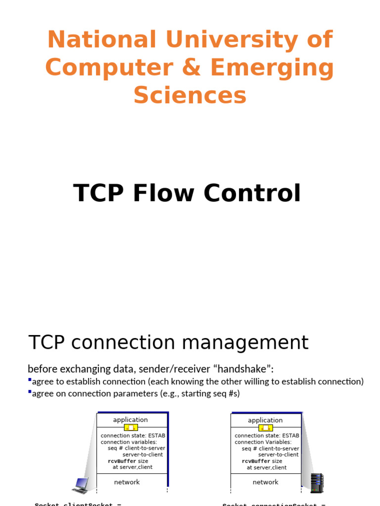TCP Flow Control Mechanisms Explained | PDF | Transmission Control ...