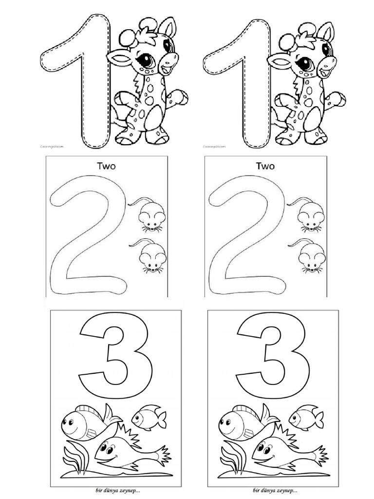 Numbers 1 2 3 | PDF