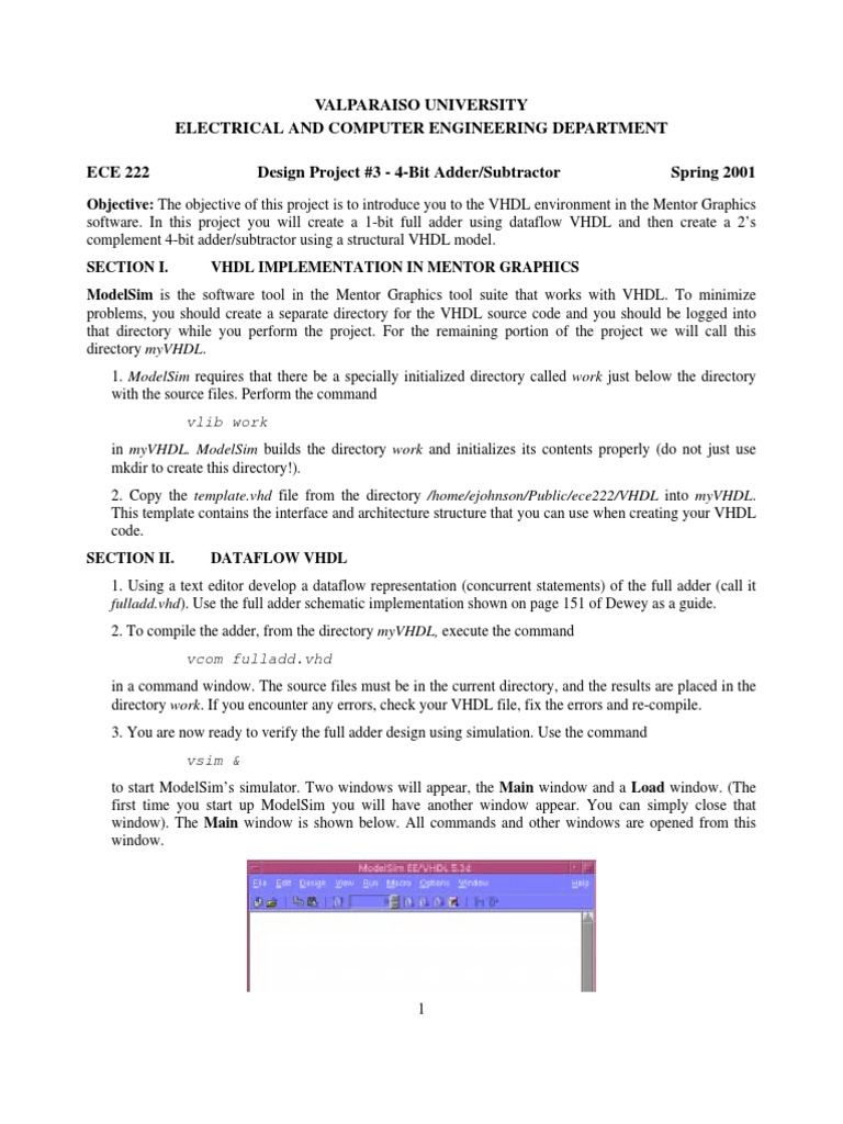 Add Sub | PDF | Vhdl | Source Code