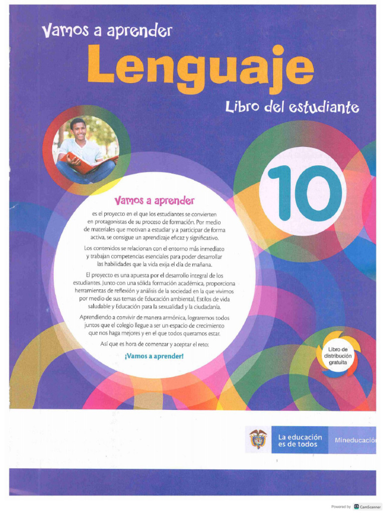 Lenguaje 10° Vamos A Aprender | PDF