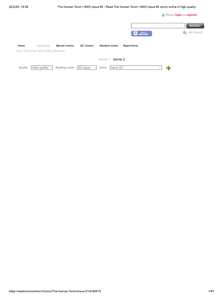 The Human Torch (1940) Issue #2 - Read The Human Torch (1940) Issue #2 Comic Online in High ...