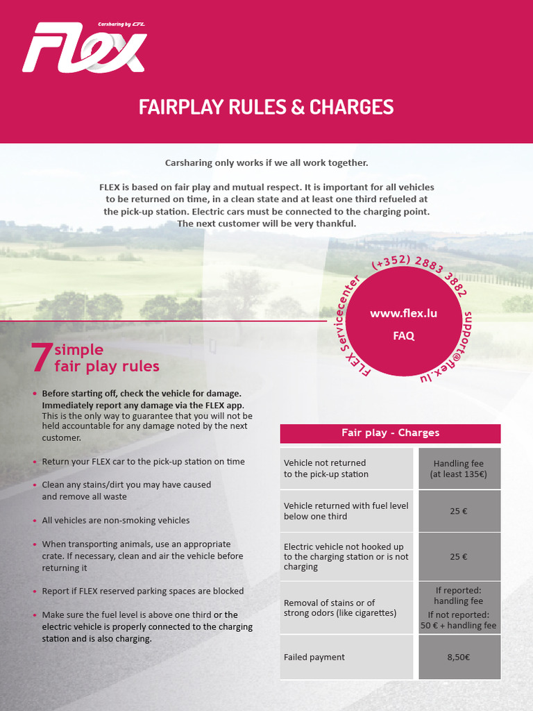 FLEX Fairplay Gebuhren en 08.2022 | PDF | Fee | Vehicles